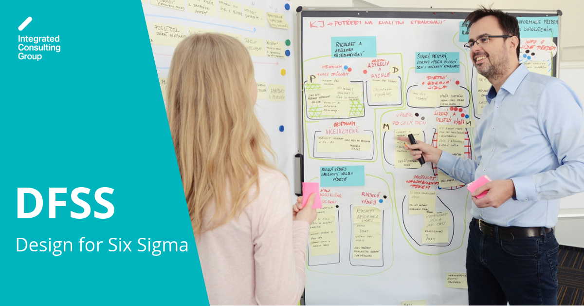 Návrh procesov metódou DFSS (Design for Six Sigma) | ICG Slovakia